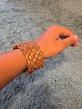 no brand | Jewelry | Woven Coppertone Cuff Bracelet Women Jewelry ...